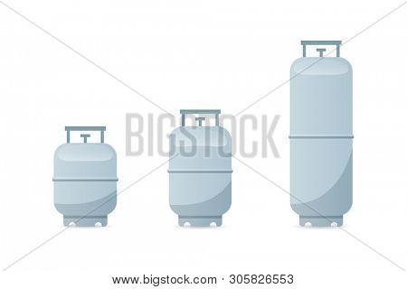 Propane Gas Tank Icon Image & Photo (Free Trial) | Bigstock