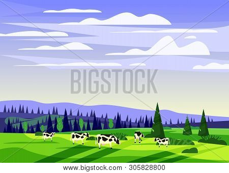 Valley Farmland Cartoon Images, Illustrations & Vectors (Free) - Bigstock