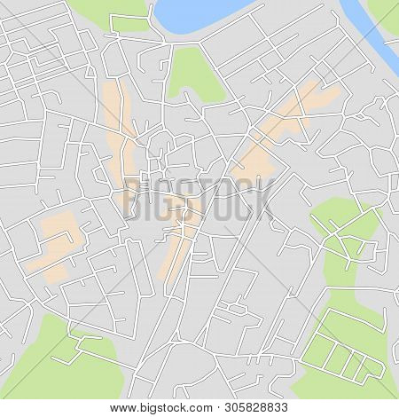 City Map Plan Your Vector & Photo (Free Trial) | Bigstock