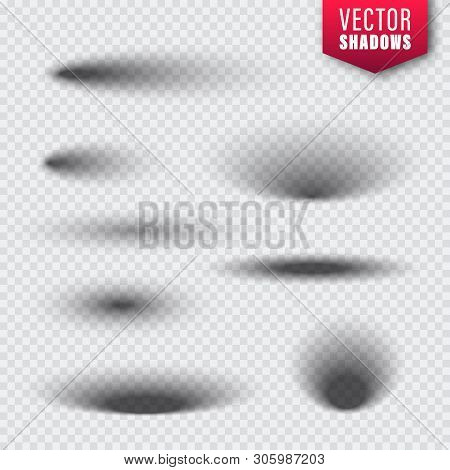 Vector Shadows Set On Vector & Photo (Free Trial) | Bigstock
