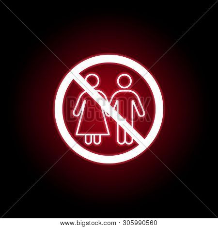 Forbidden Couple Icon Vector & Photo (Free Trial) | Bigstock