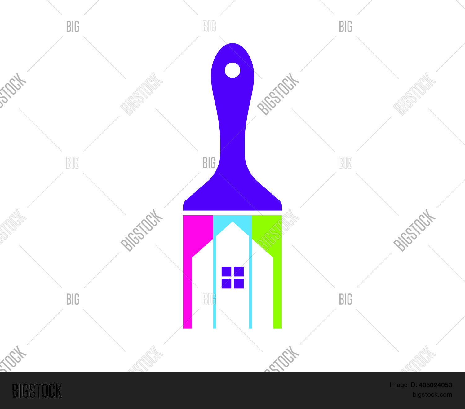 House,bulding Paint Vector & Photo (Free Trial) | Bigstock