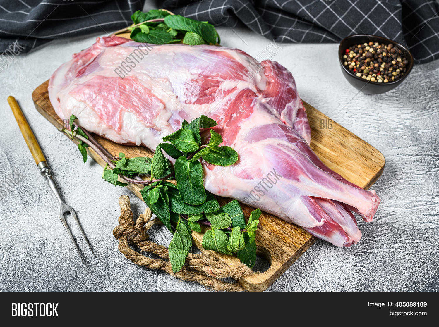 Raw Goat Shoulder Meat Image & Photo (Free Trial) | Bigstock