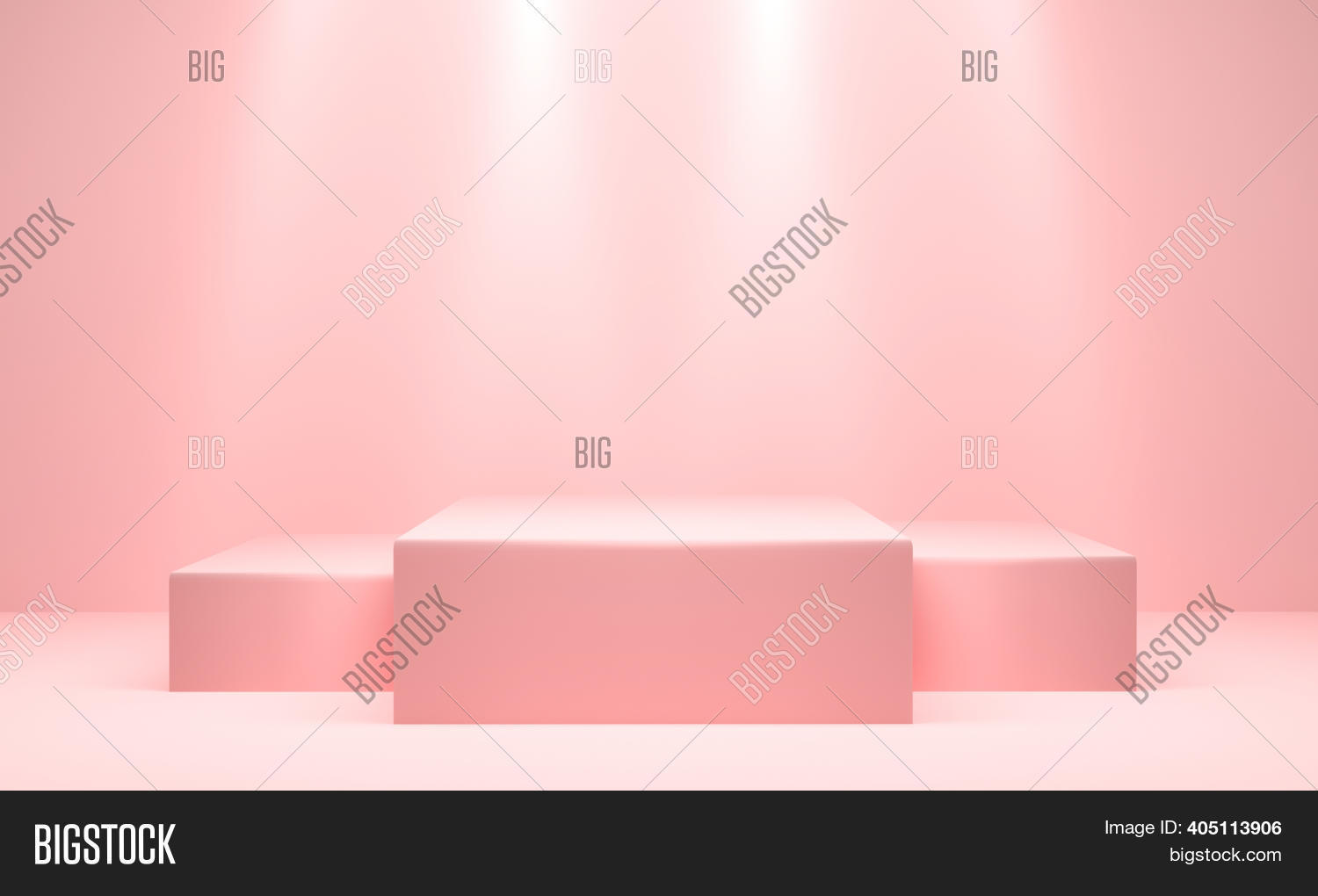 Pink Winners Podium. Image & Photo (Free Trial) | Bigstock