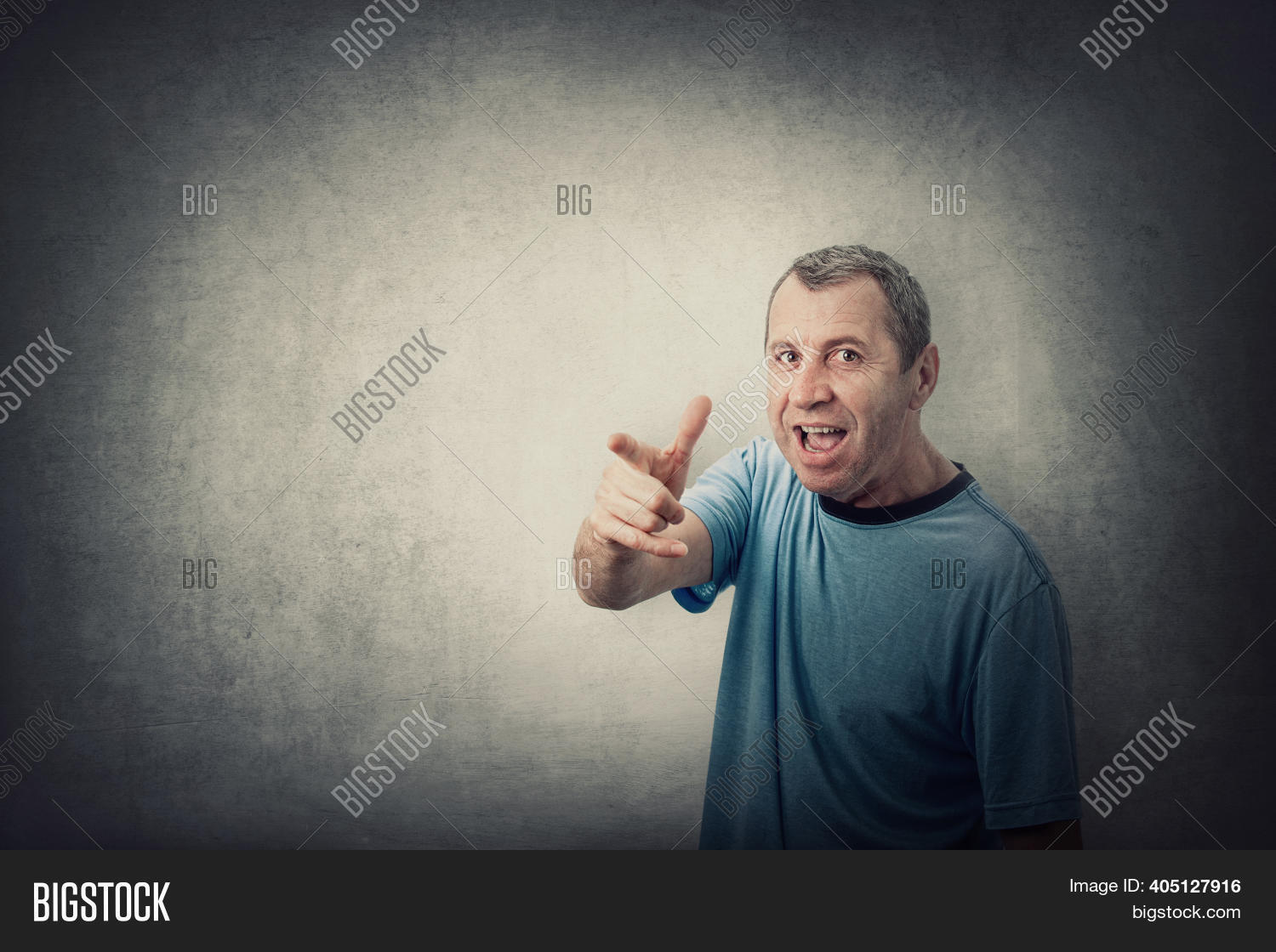 Angry Middle Aged Man Image & Photo (Free Trial) | Bigstock