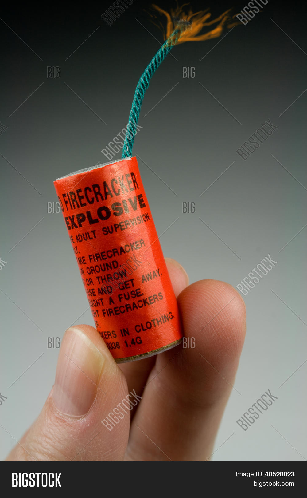 Large Red Firecracker Image & Photo (Free Trial) | Bigstock