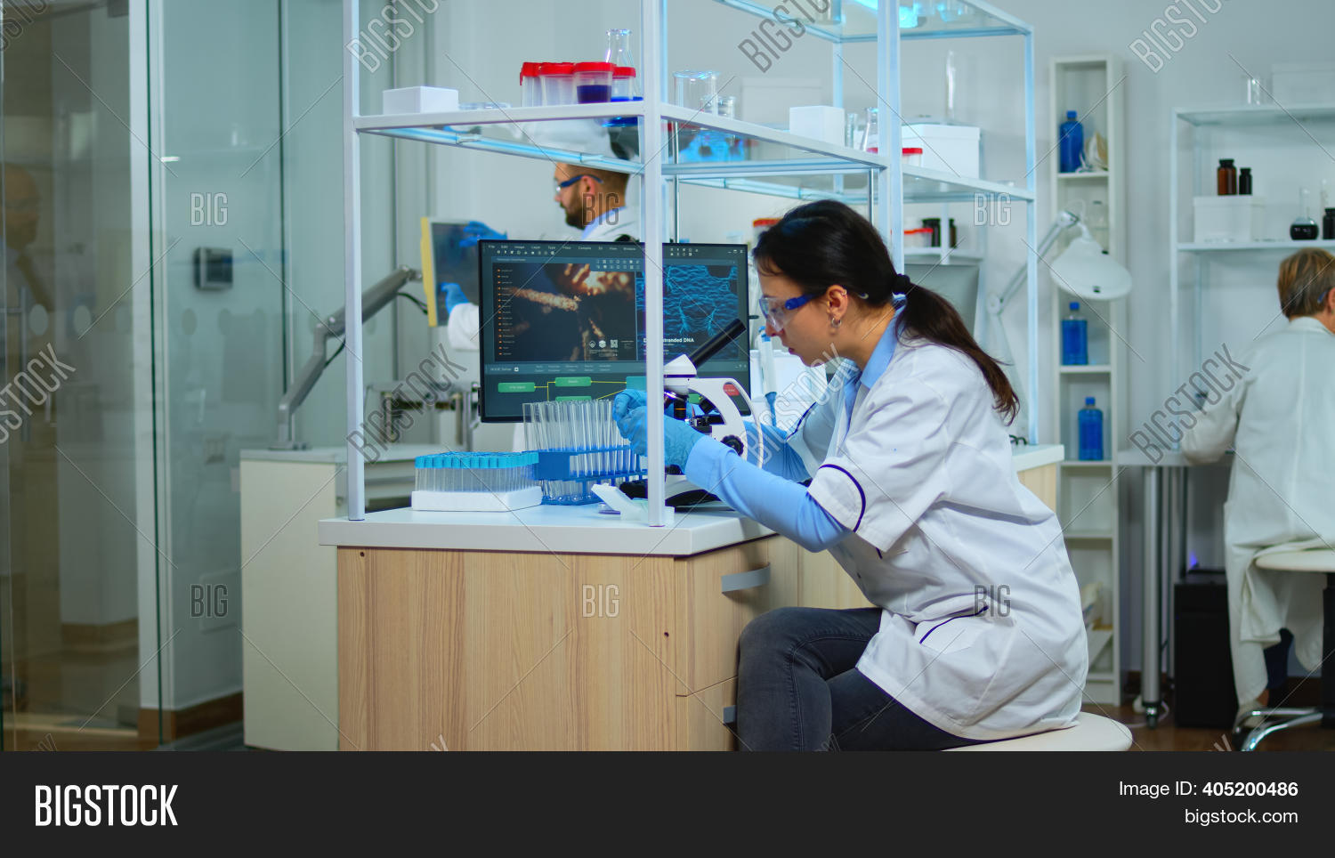 Microbiologist Working Image & Photo (Free Trial) | Bigstock