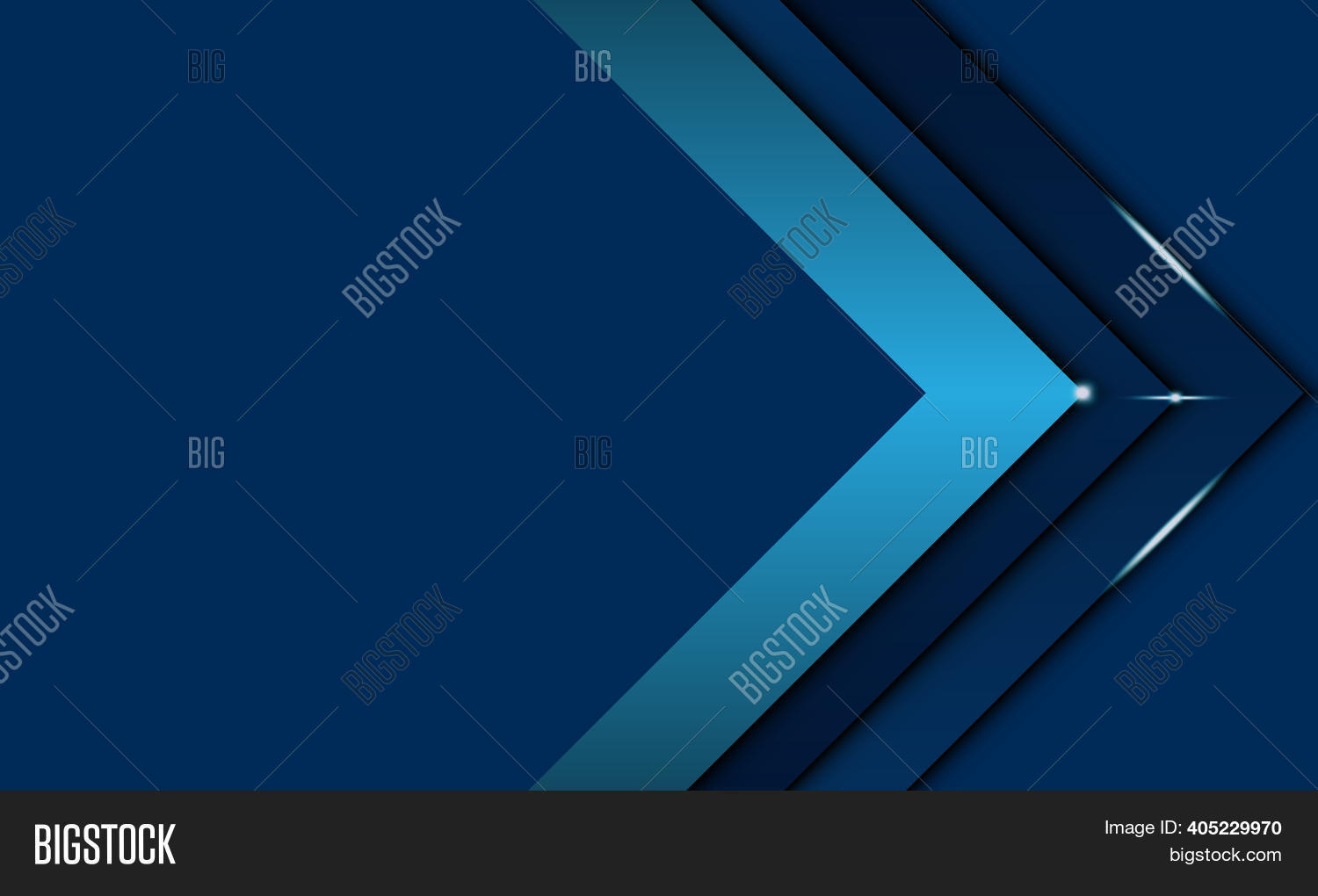 Blue Angle Arrow Image & Photo (Free Trial) | Bigstock