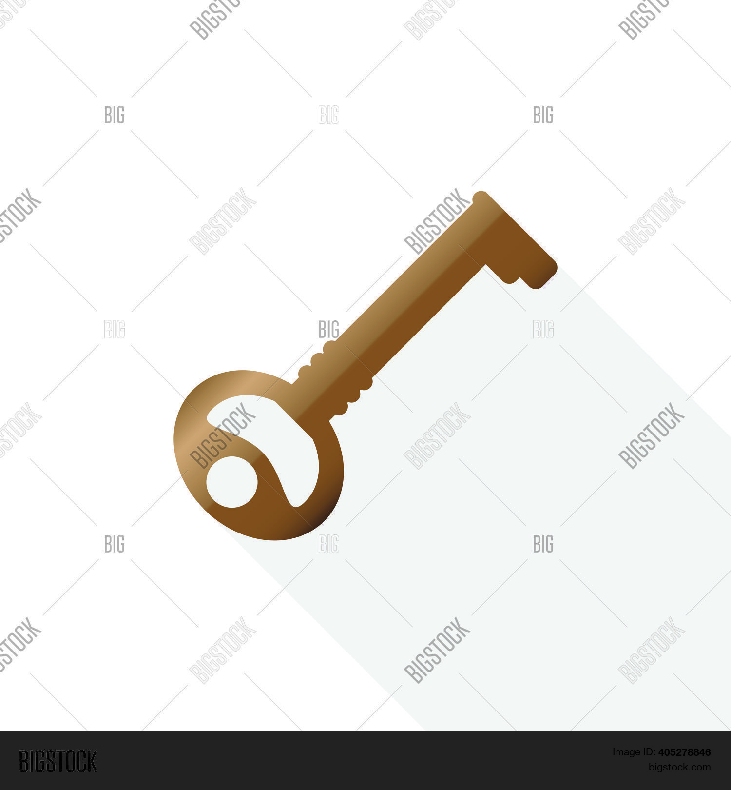 Key Brown Color Vector & Photo (Free Trial) | Bigstock