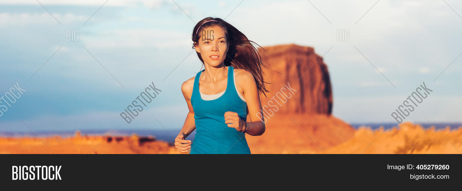 Trail Runner Woman Image & Photo (Free Trial) | Bigstock