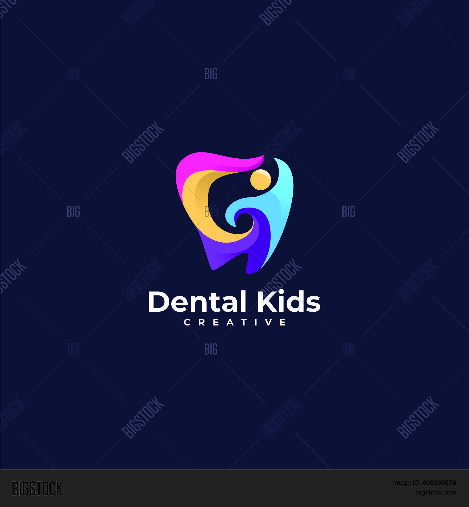 Dental Kids Logo - Vector & Photo (Free Trial) | Bigstock