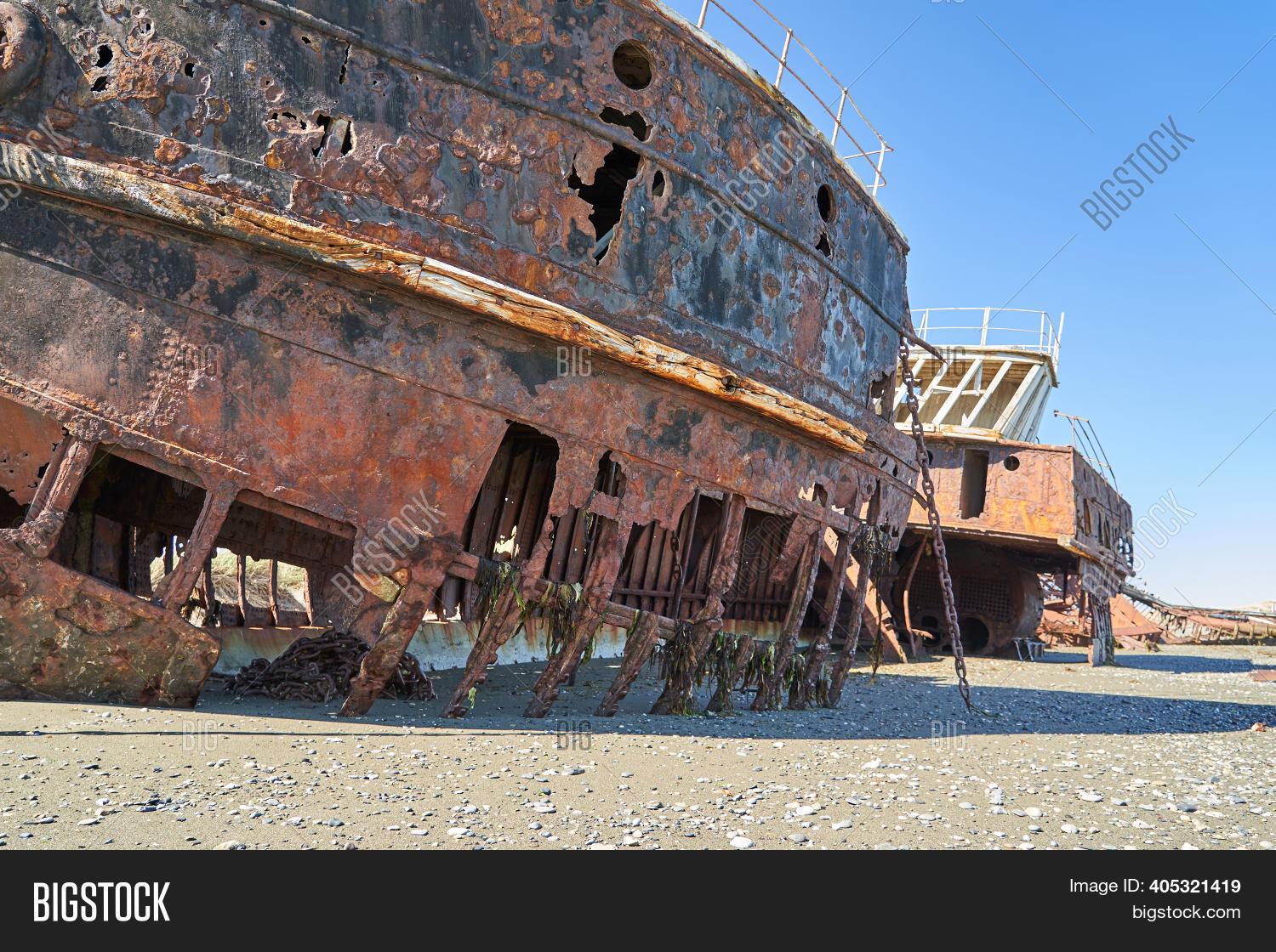 Old Rusty Rotten Ship Image & Photo (Free Trial) | Bigstock