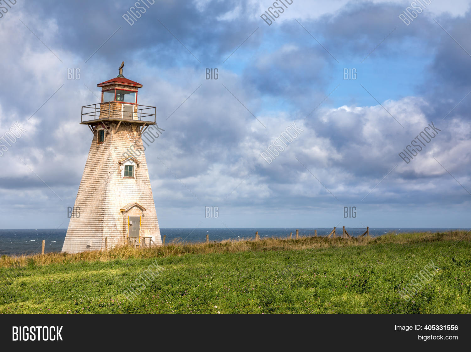 Cape Tryon Lighthouse Image & Photo (Free Trial) | Bigstock