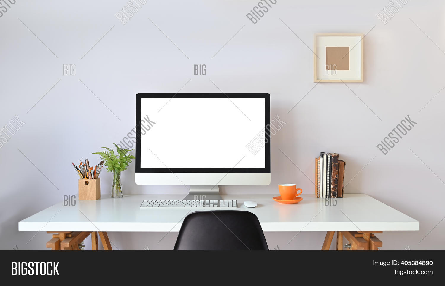 Computer Monitor White Image & Photo (Free Trial) | Bigstock