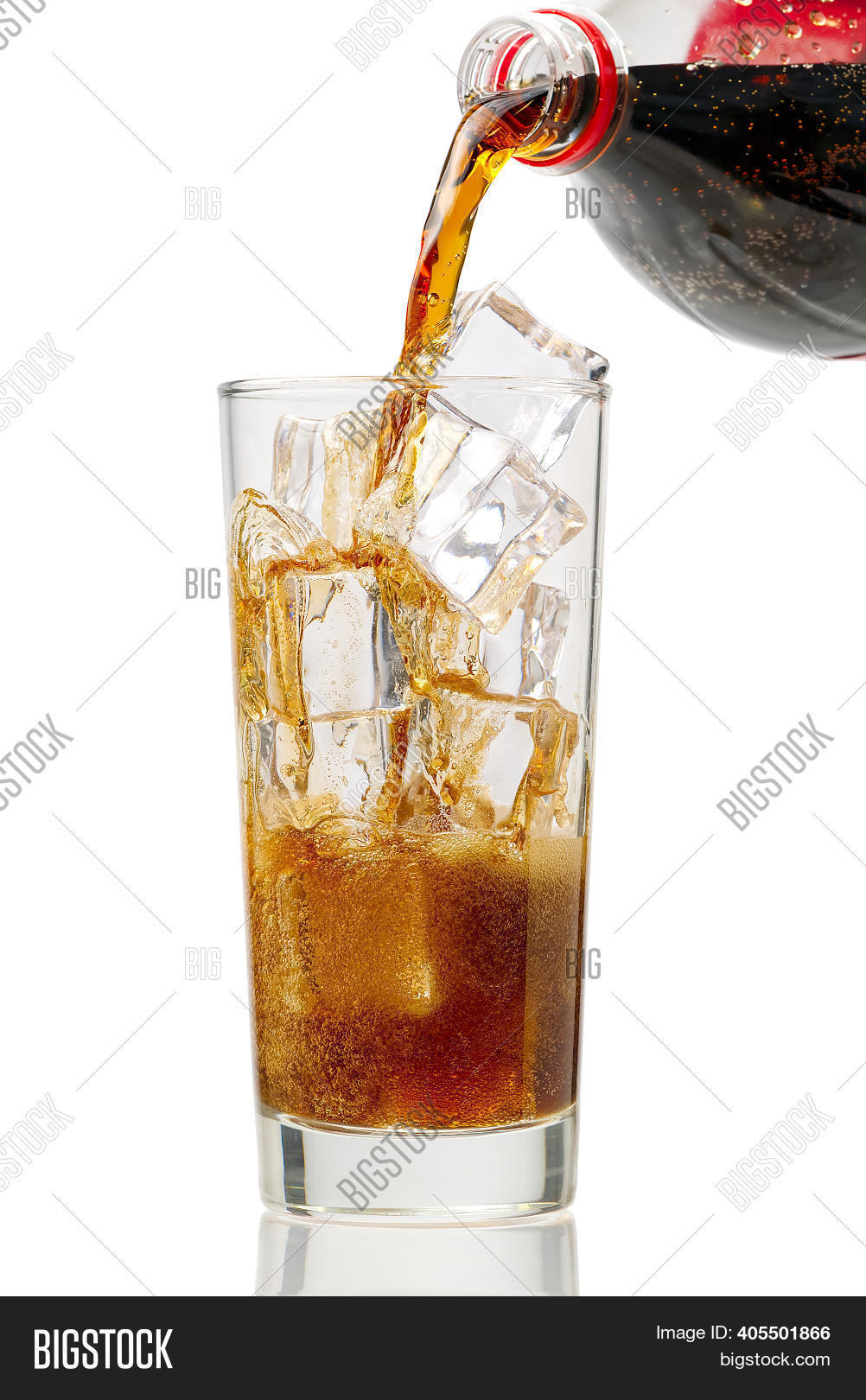 Pouring Cola Glass Ice Image & Photo (Free Trial) | Bigstock