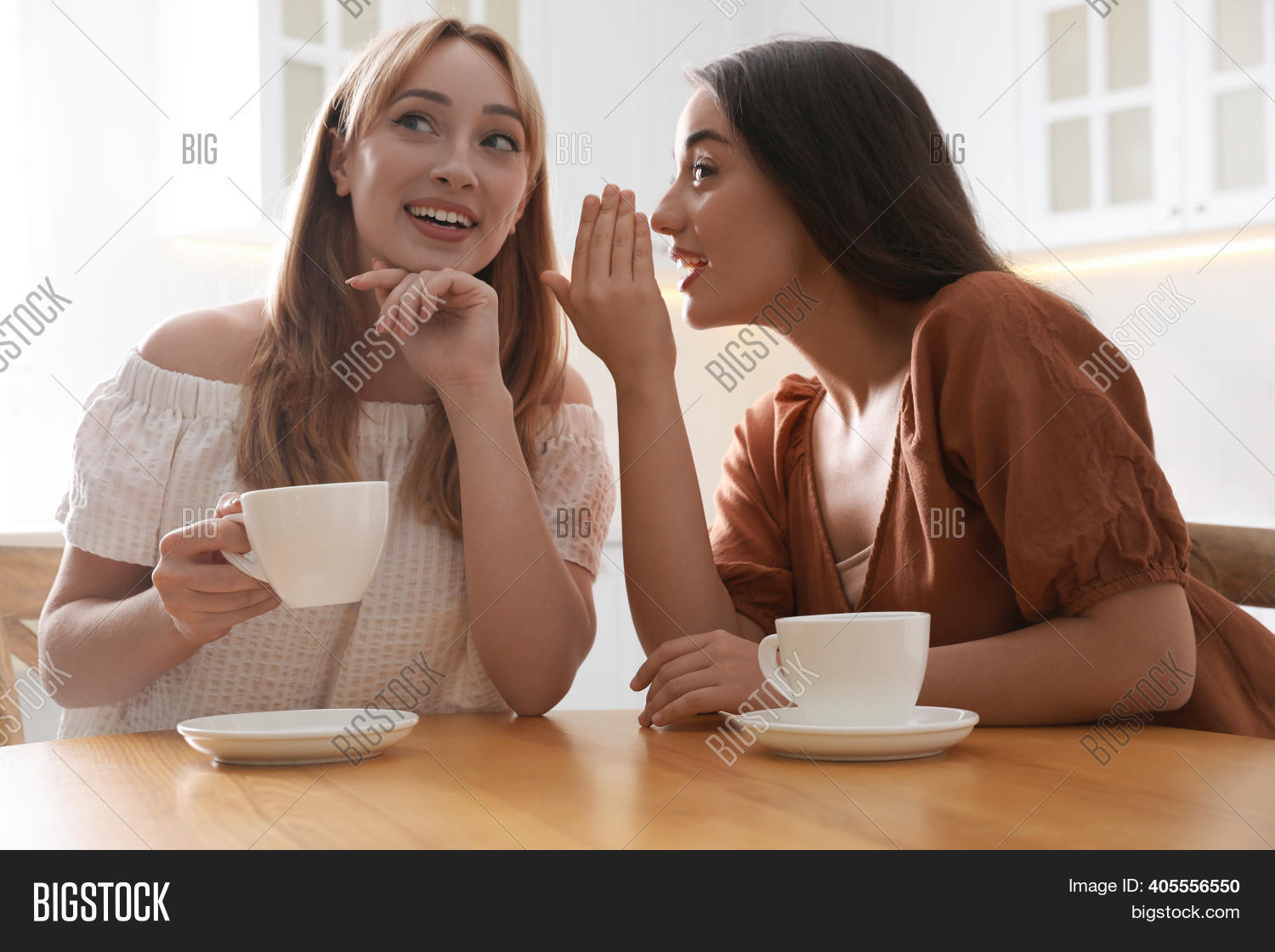 Young Women Talking Image & Photo (Free Trial) | Bigstock