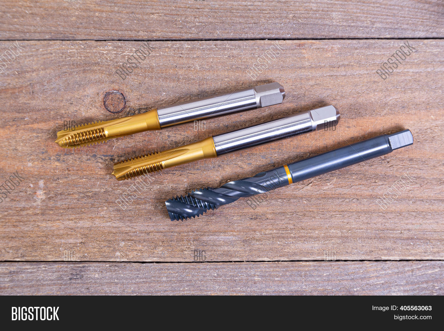 Tap Threading Metal. Image & Photo (Free Trial) | Bigstock