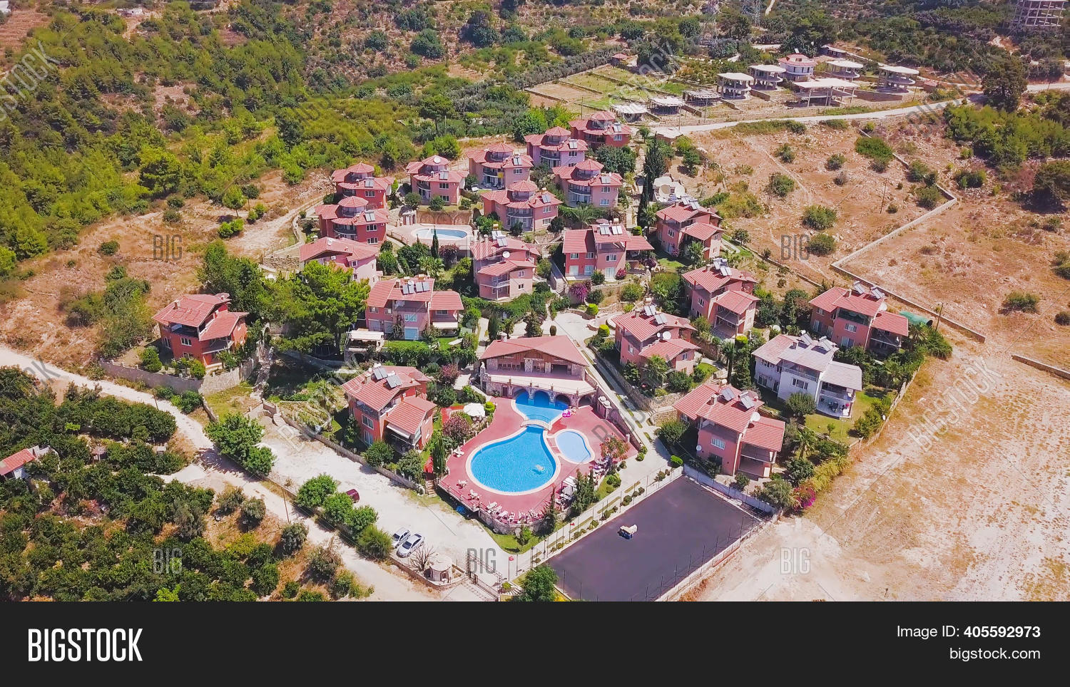Top View Resort Image & Photo (Free Trial) | Bigstock