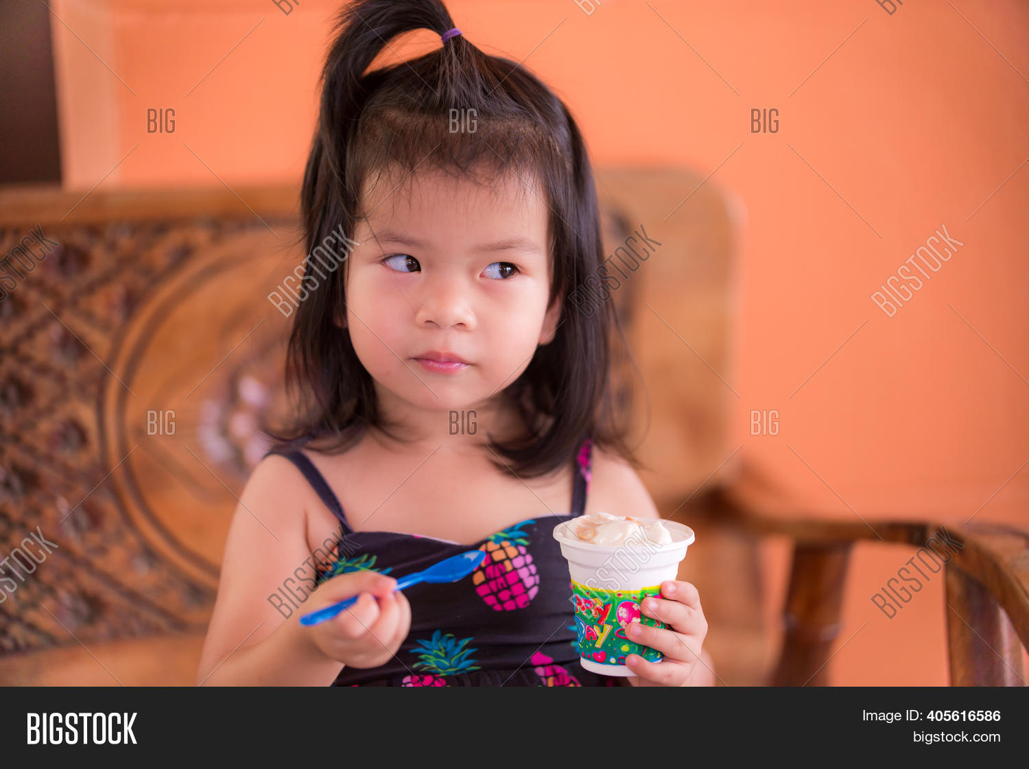 Cute Child Glanced Image & Photo (Free Trial) | Bigstock