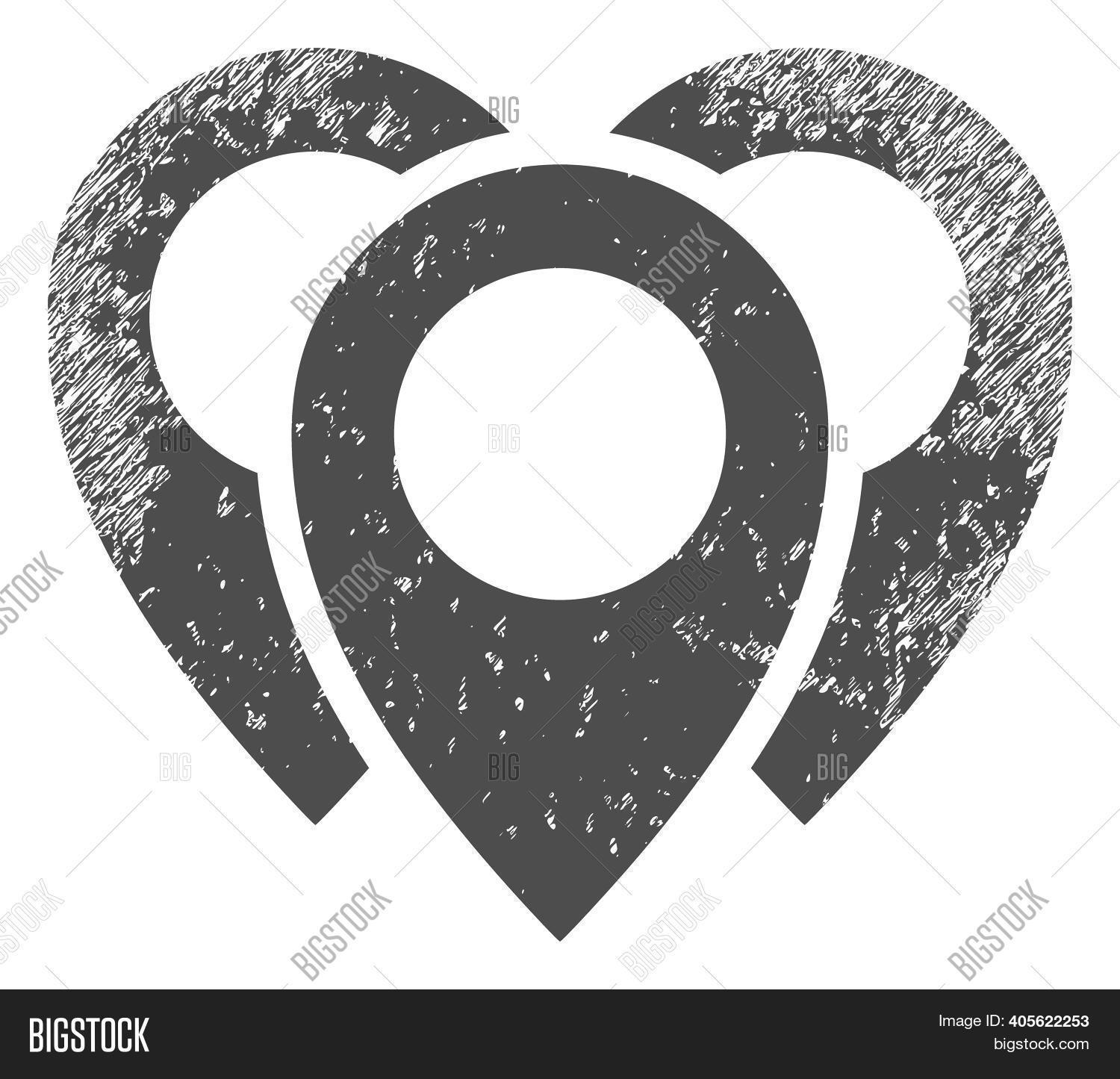 Map Markers Icon Image & Photo (Free Trial) | Bigstock