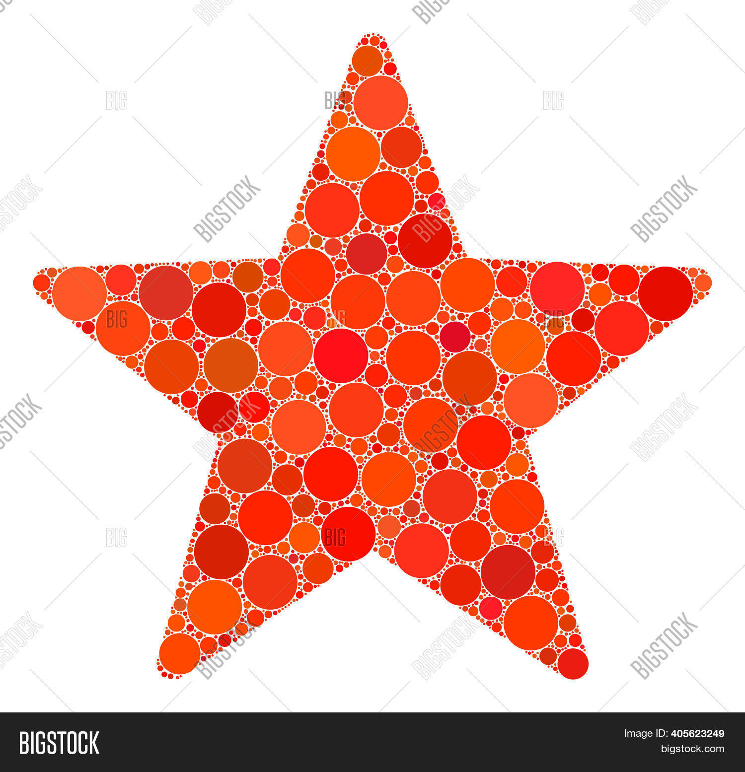 Star Raster Mosaic Image & Photo (Free Trial) | Bigstock