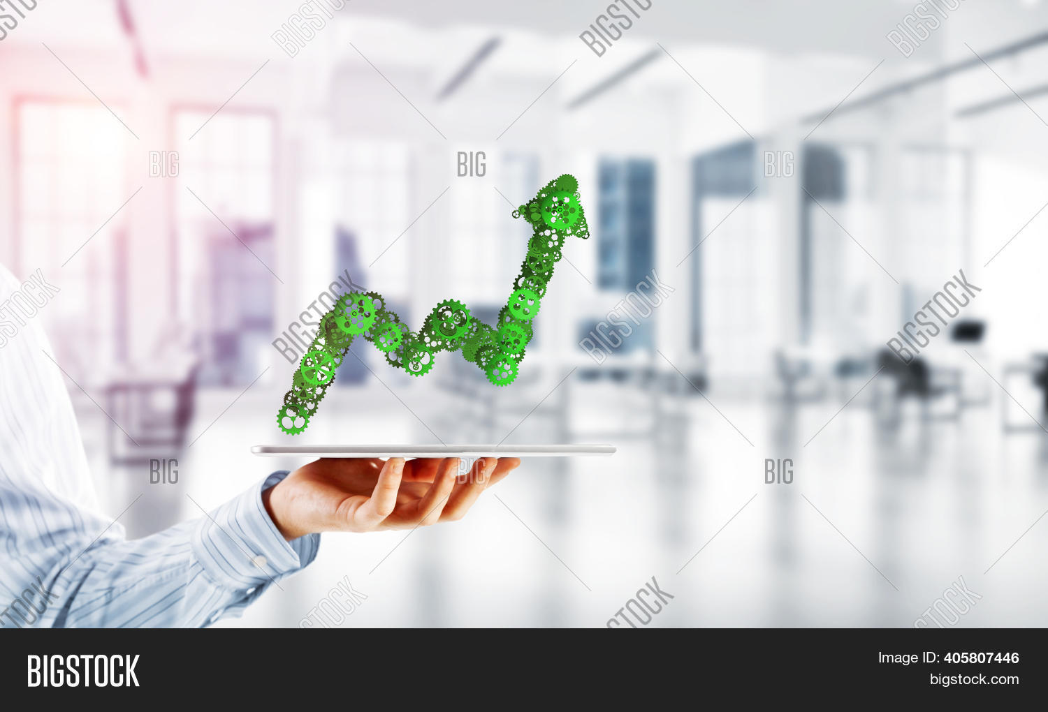 Growing Graph Made Image & Photo (Free Trial) | Bigstock