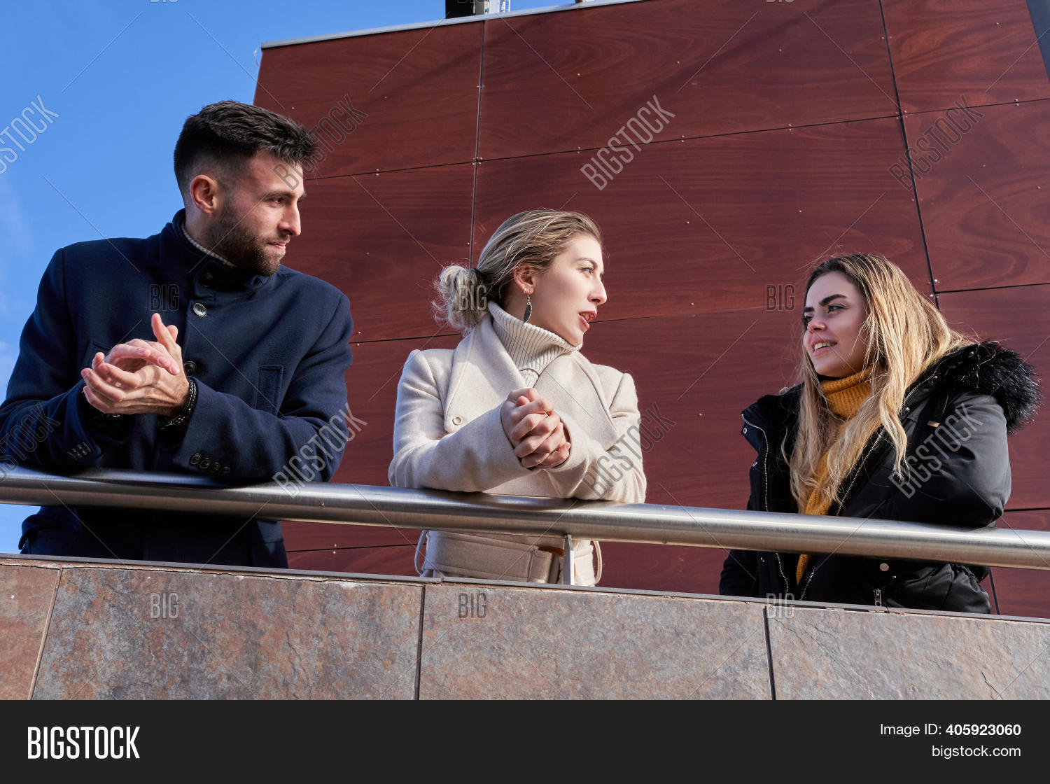 Three Happy Friends Image & Photo (Free Trial) | Bigstock