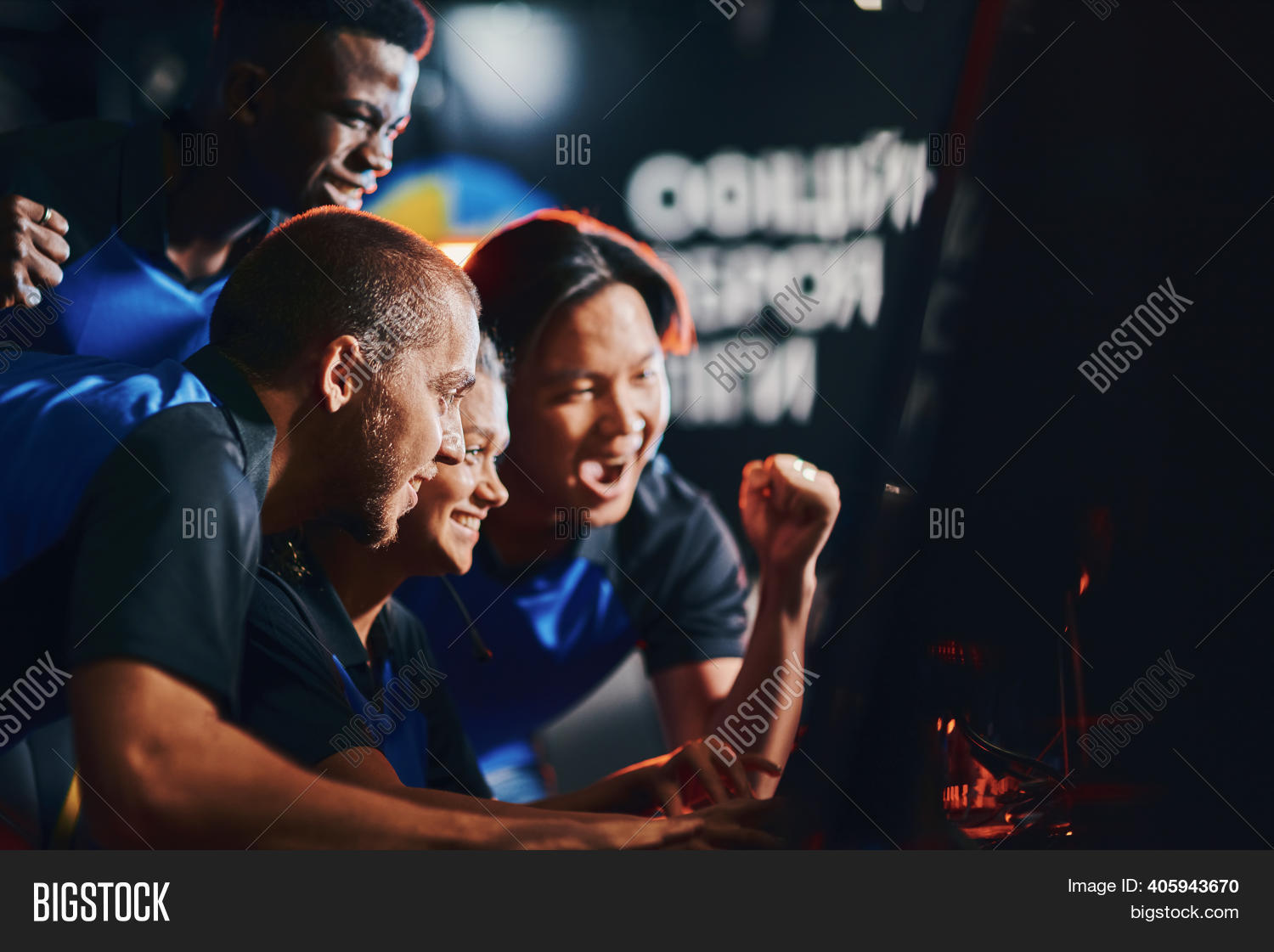 Team Excited Image & Photo (Free Trial) | Bigstock