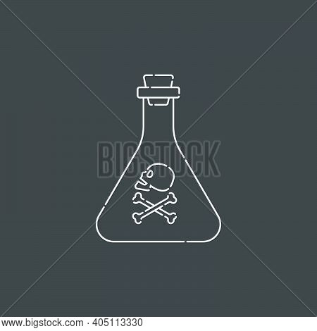 Flask Poison Skull Vector & Photo (Free Trial) | Bigstock