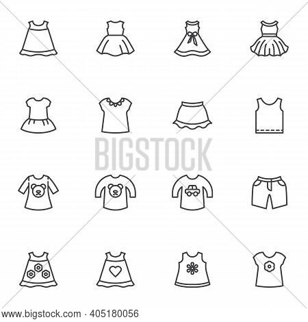 Baby Clothes Outline