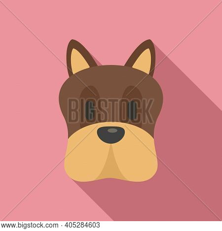 Cute Head Dog Icon. Vector & Photo (Free Trial) | Bigstock