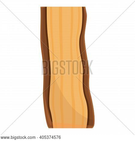 Crack Tree Plank Icon Vector & Photo (Free Trial) | Bigstock