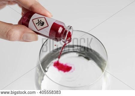 Woman Pouring Poison Image & Photo (Free Trial) | Bigstock
