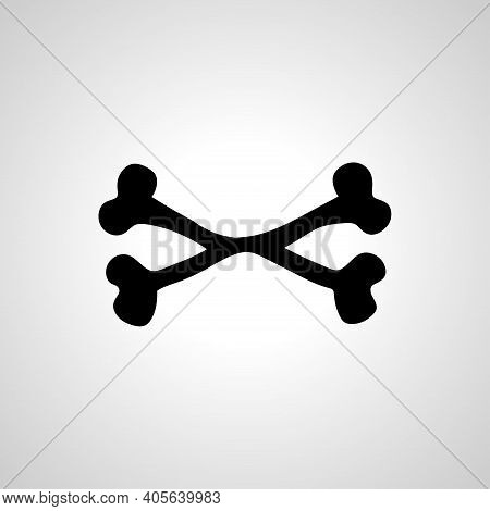 Bones Isolated Vector Vector & Photo (Free Trial) | Bigstock