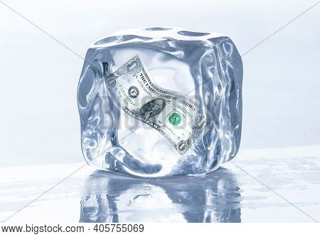 Frozen Dollar Value Image & Photo (Free Trial) | Bigstock