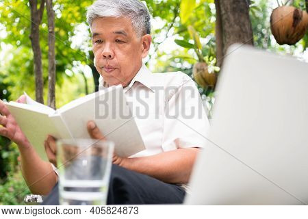 Senior Old Man Reading Image & Photo (Free Trial) | Bigstock