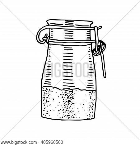 Spice Jar Vector Vector & Photo (Free Trial) | Bigstock