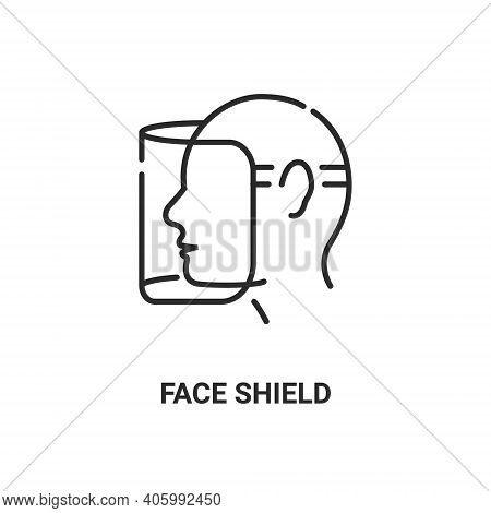 Face Shield Mask Icon Vector & Photo (Free Trial) | Bigstock