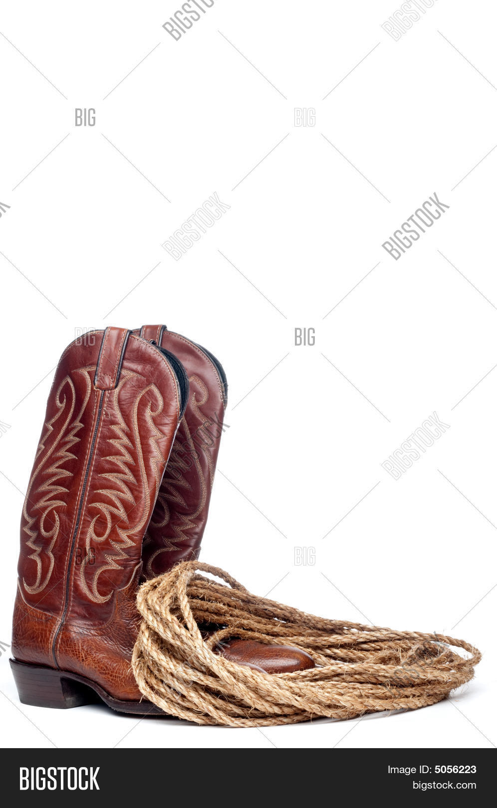Pair Brown Cowboy Image & Photo (Free Trial) | Bigstock