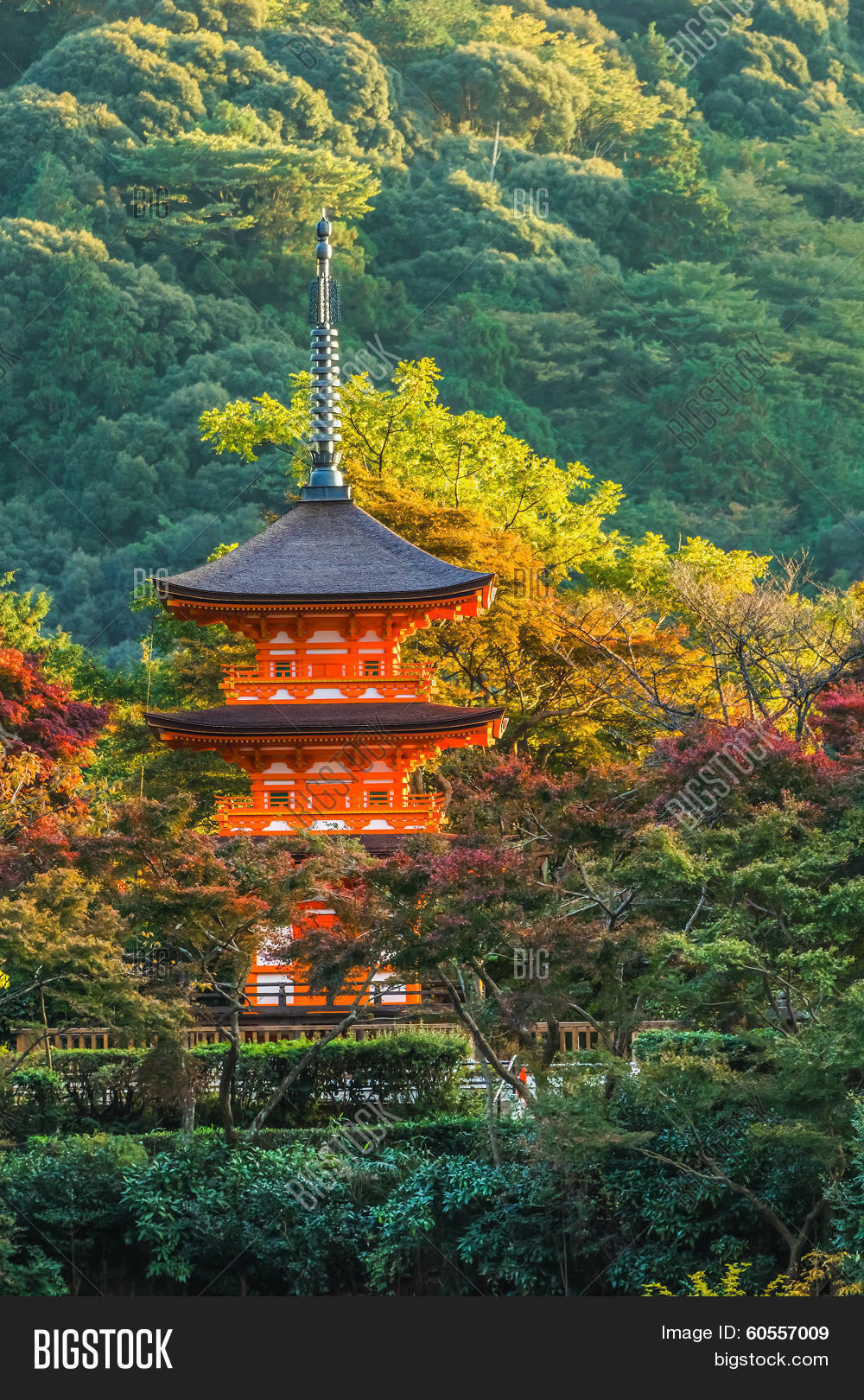Three-storied Pagoda Image & Photo (Free Trial) | Bigstock