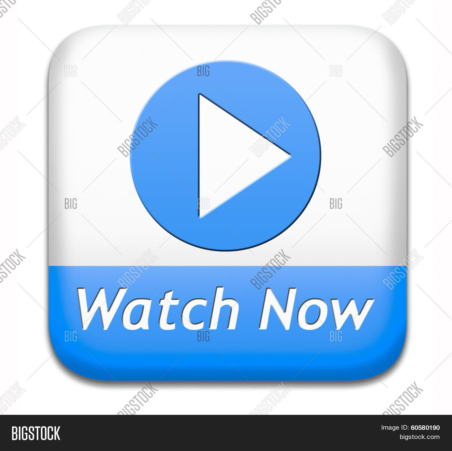 Watch Video Button Image & Photo (Free Trial) | Bigstock