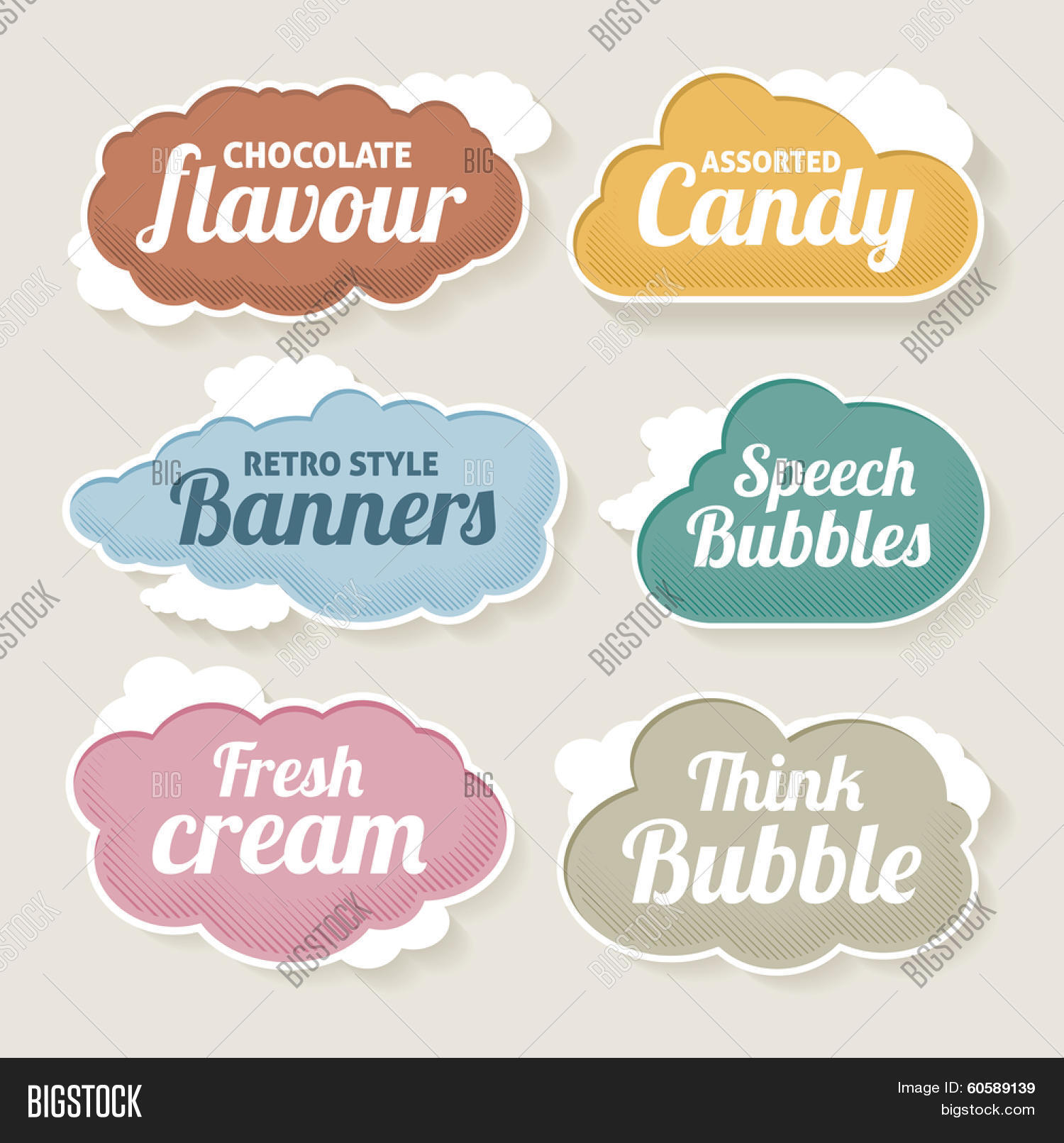 Cloud Vector Vector & Photo (Free Trial) | Bigstock