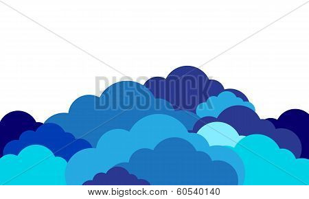 Blue Clouds Vector & Photo (Free Trial) | Bigstock