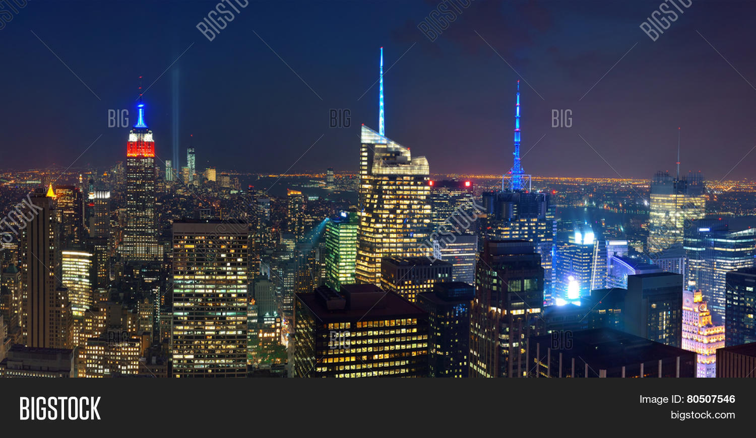 New York City Night Image & Photo (Free Trial) | Bigstock