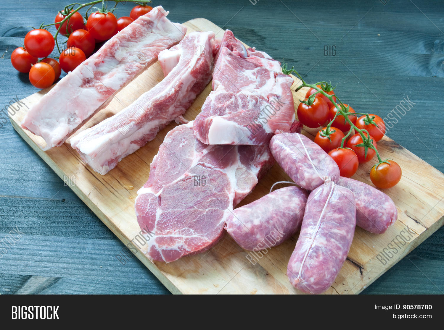 Various Fresh Meats Image & Photo (Free Trial) | Bigstock
