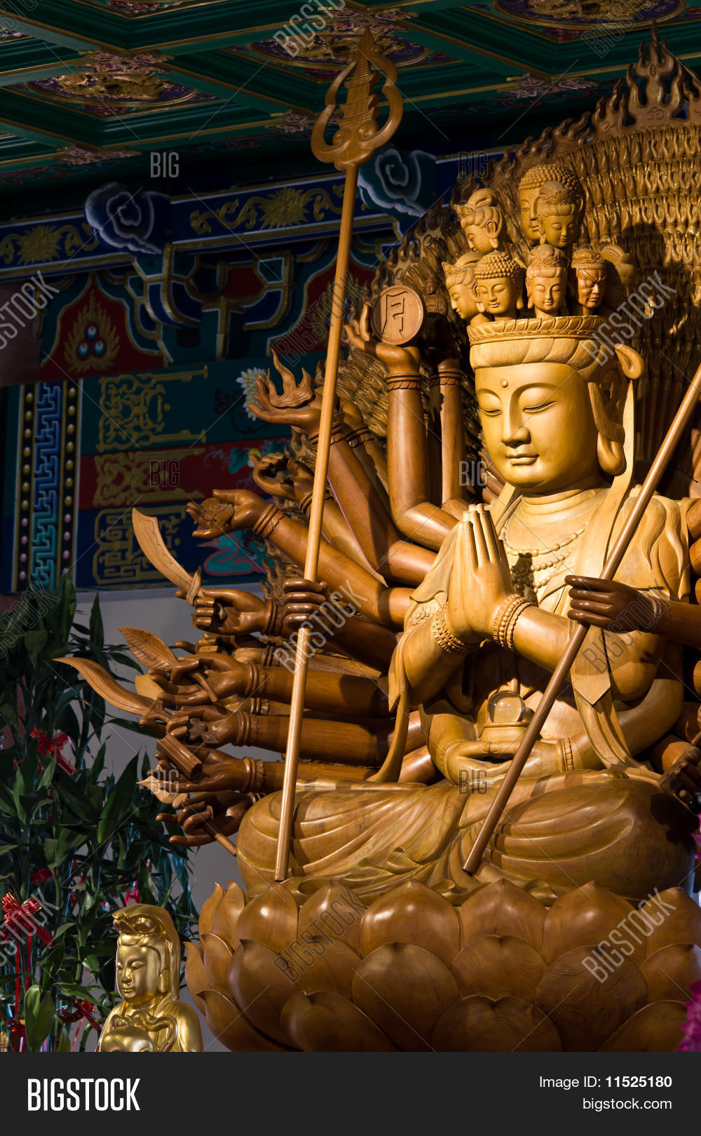 Thousand Hands God Image & Photo (Free Trial) | Bigstock