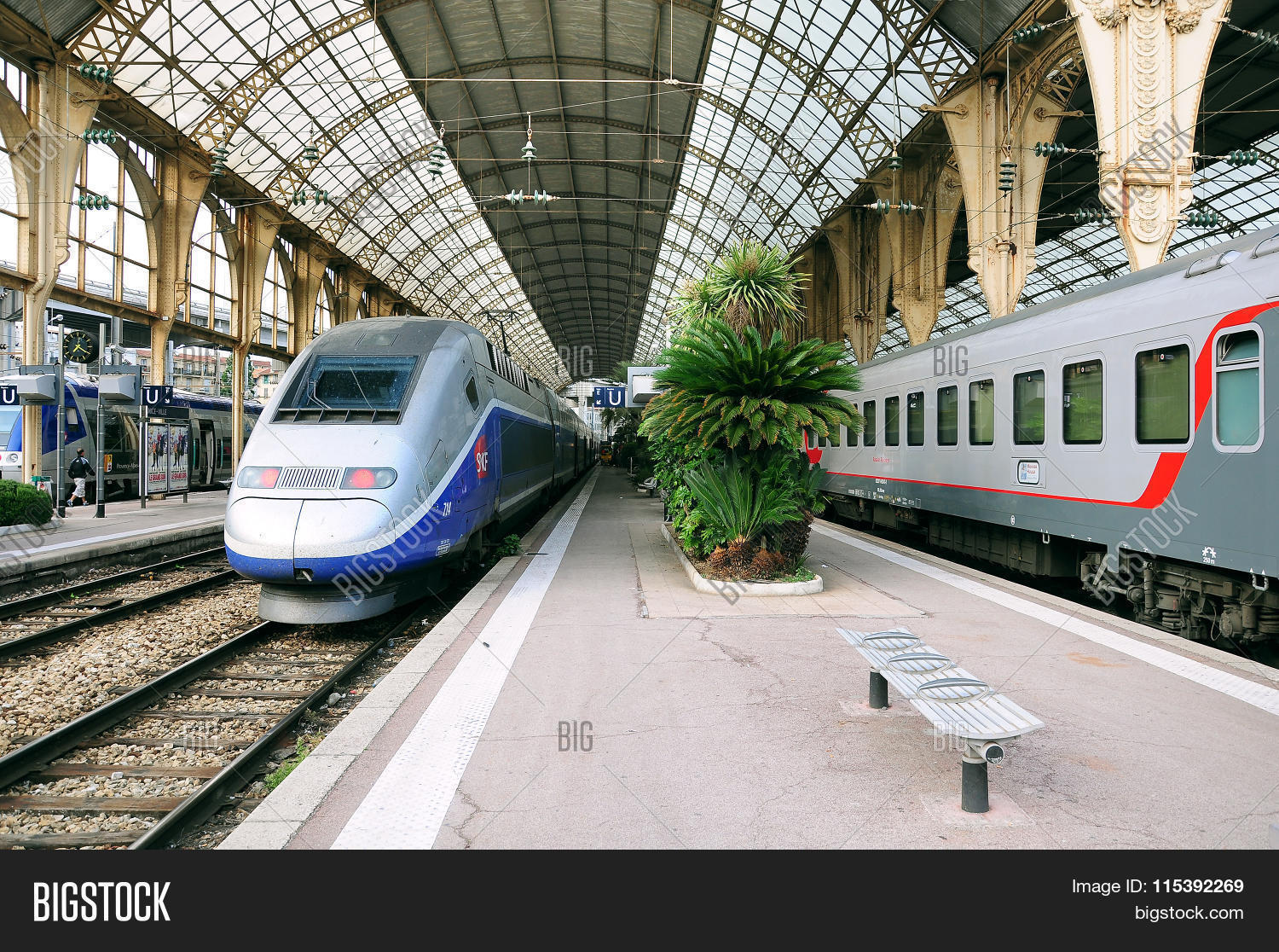Nice Railway Station Image & Photo (Free Trial) | Bigstock