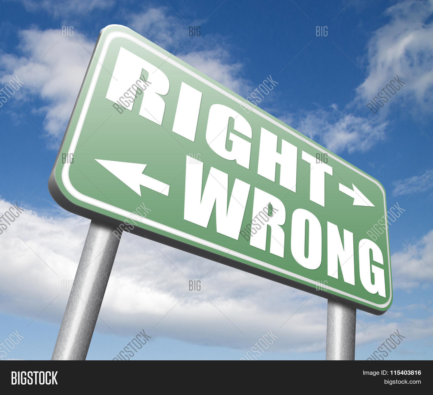 Right Wrong Answer Image & Photo (Free Trial) | Bigstock