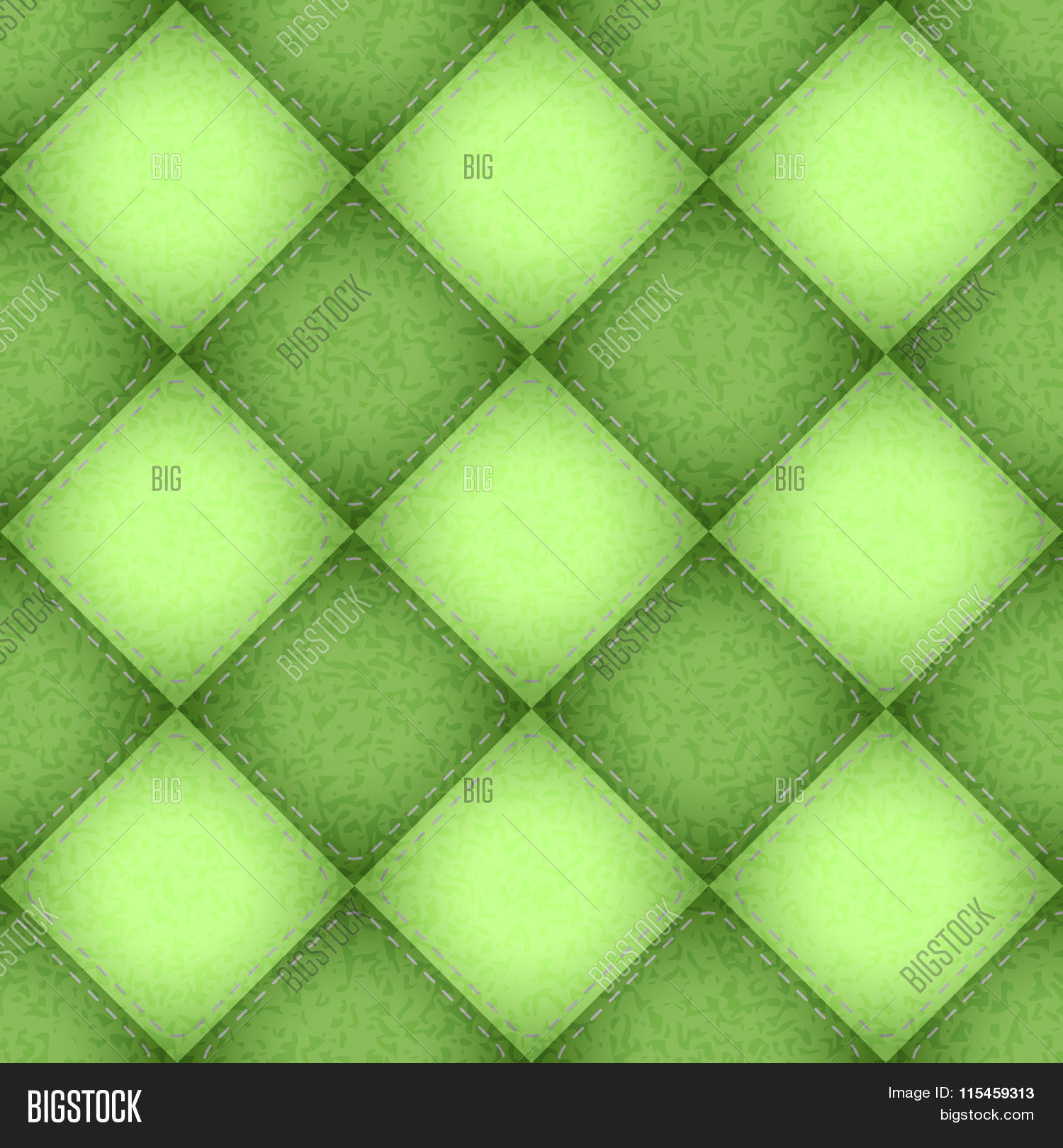 Green Squares Cheque Vector & Photo (Free Trial) | Bigstock