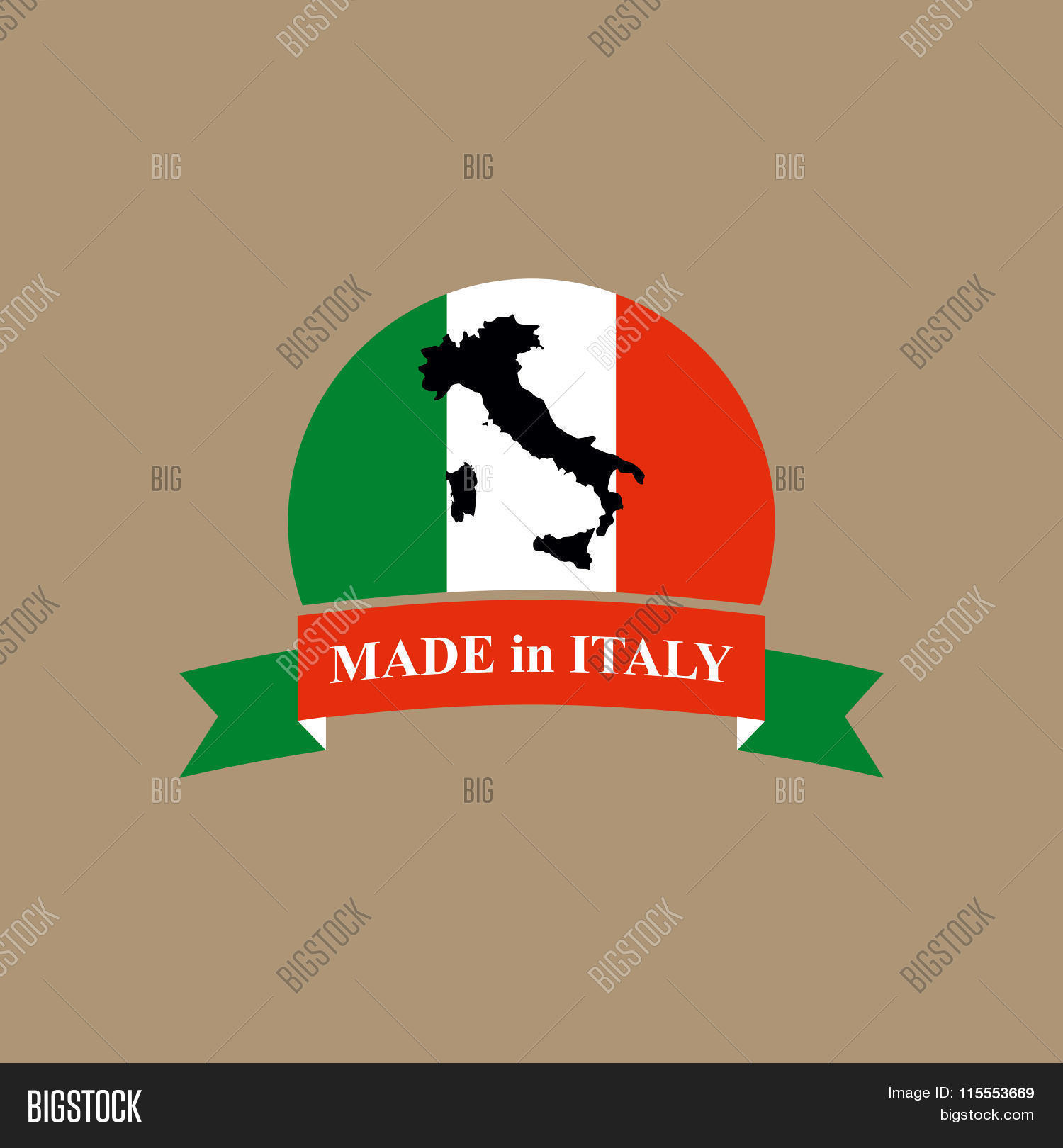 Made Italy Product Vector & Photo (Free Trial) | Bigstock